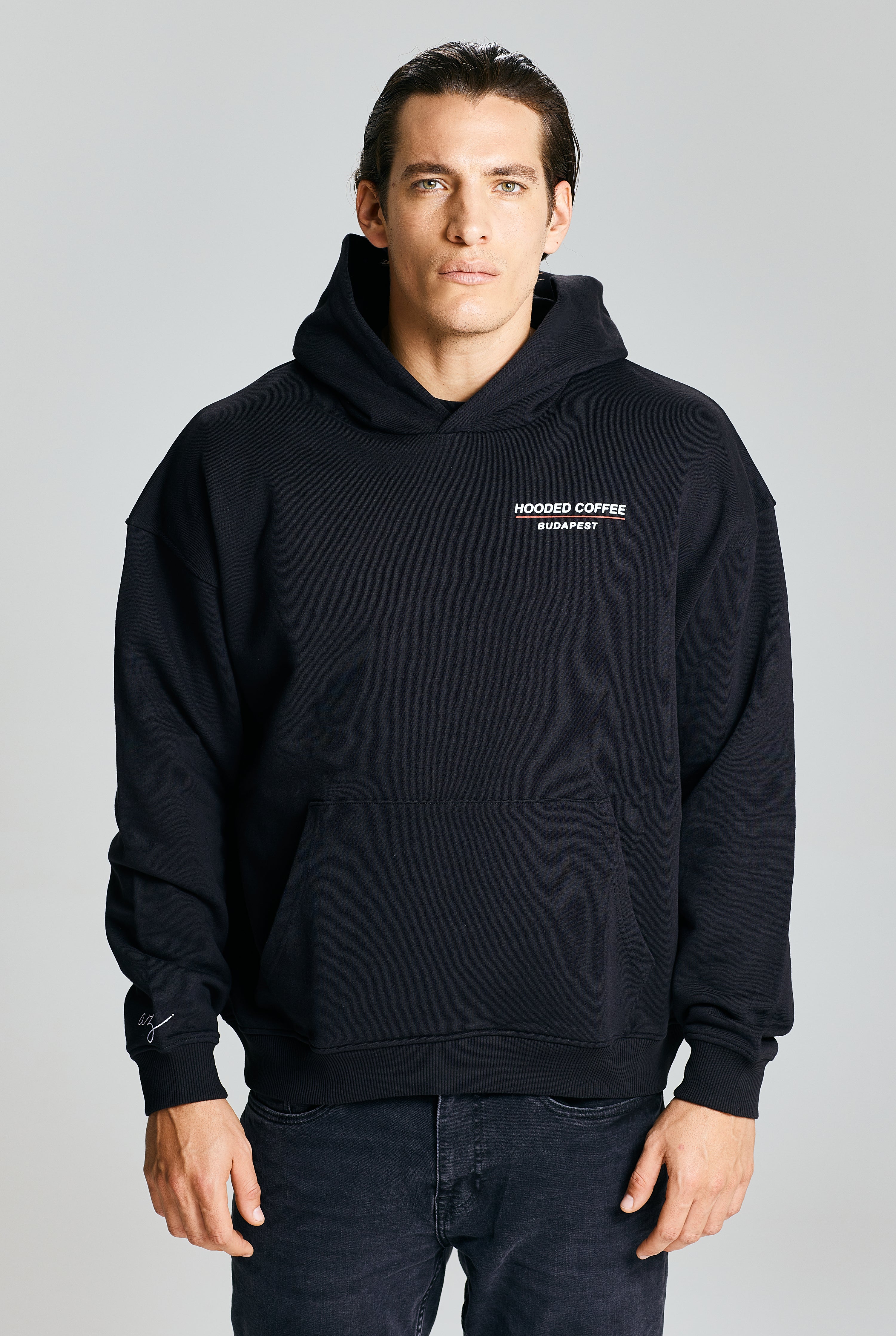 HCS HOODIE BLACK – hooded staff.