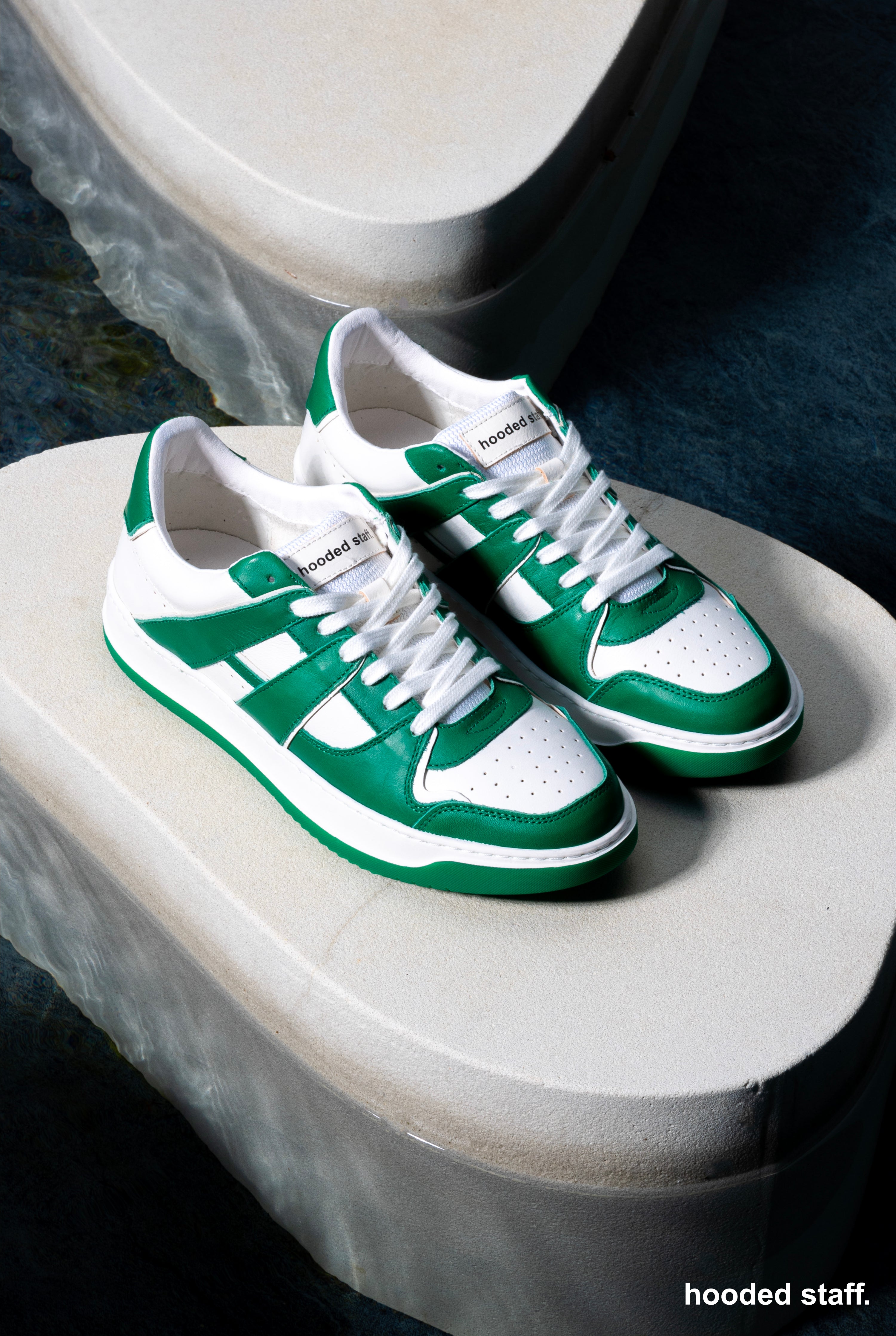 ACE SNEAKERS MATCHA – hooded staff.
