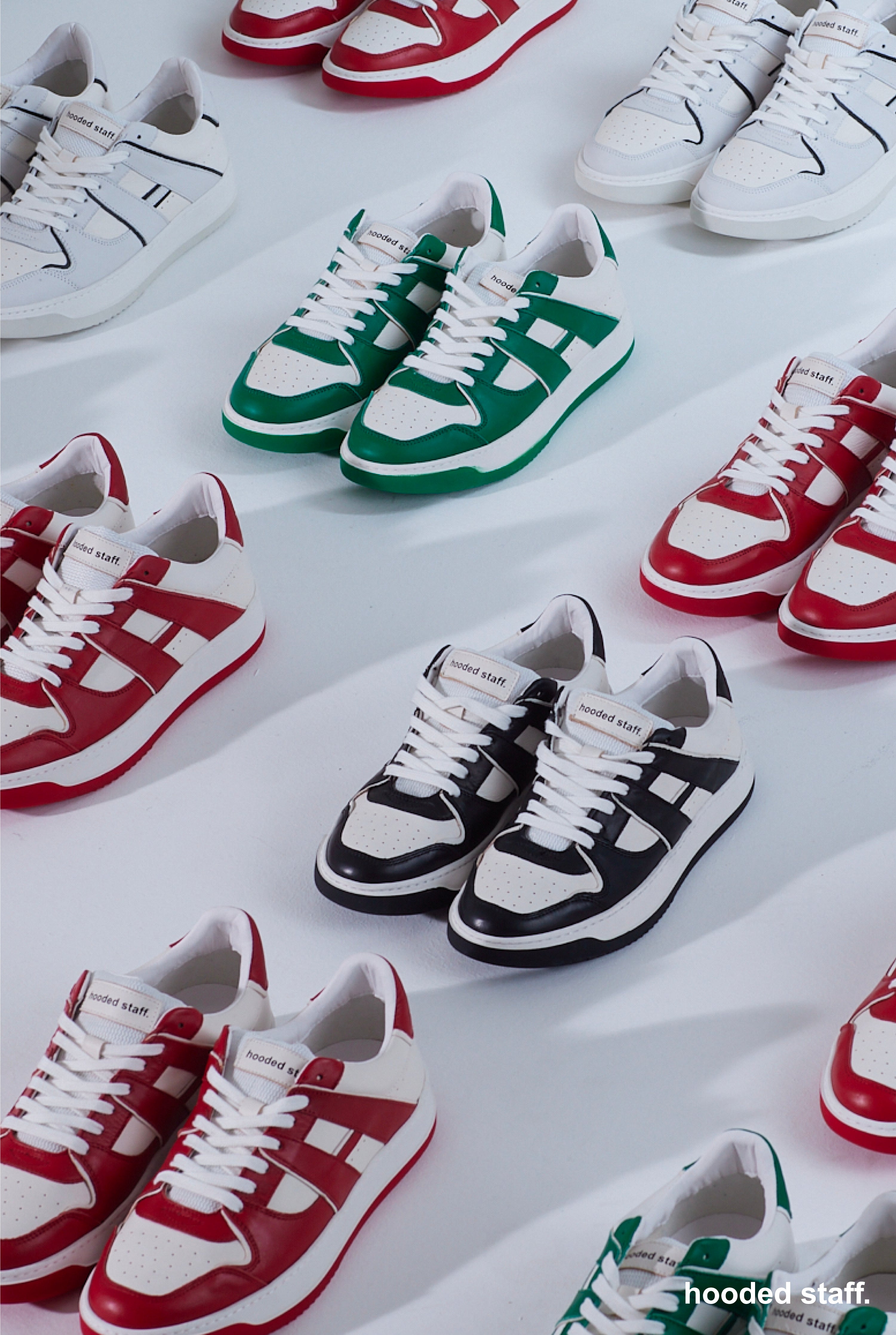 ACE SNEAKERS MATCHA – hooded staff.