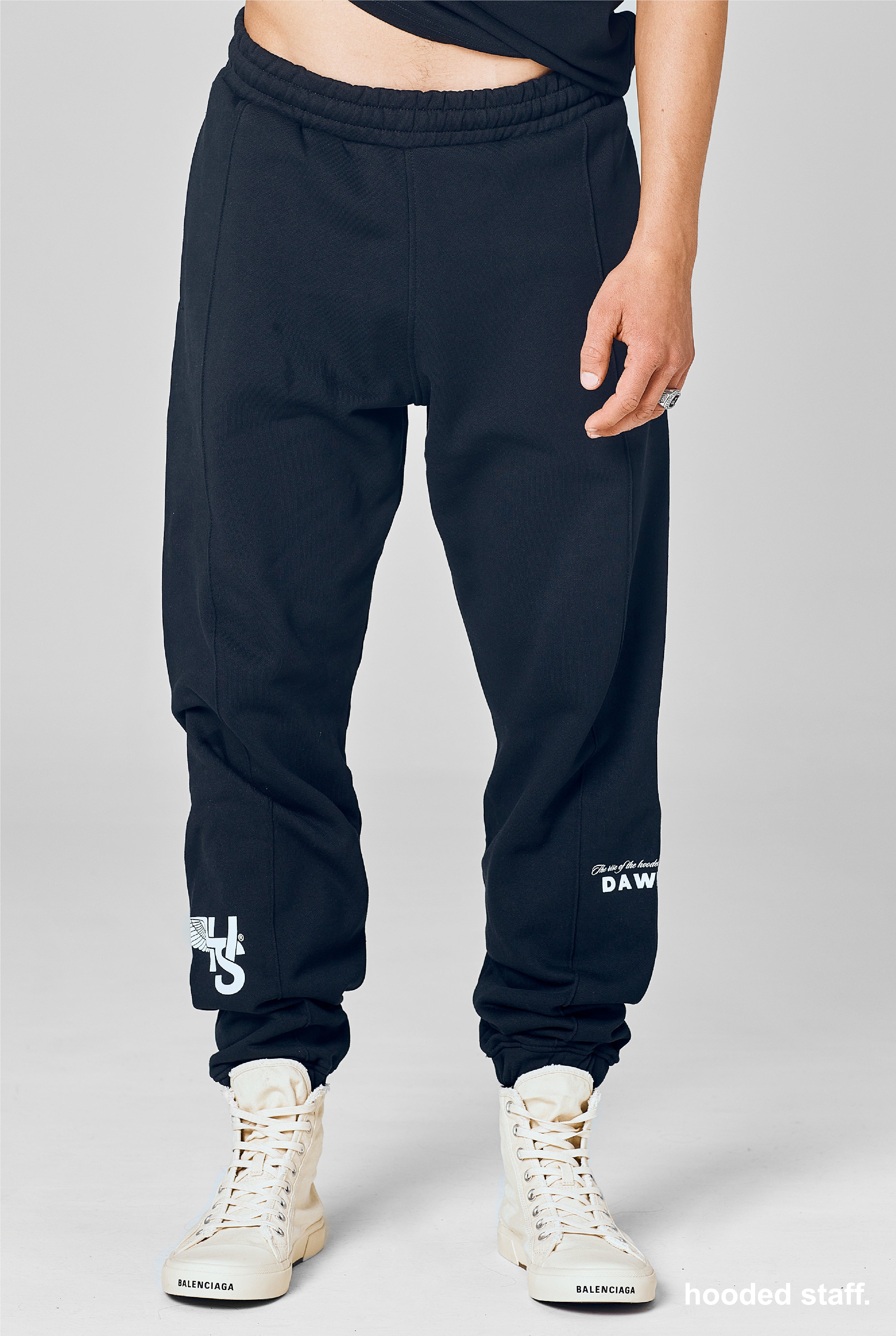 DAWN bottoms – hooded staff.